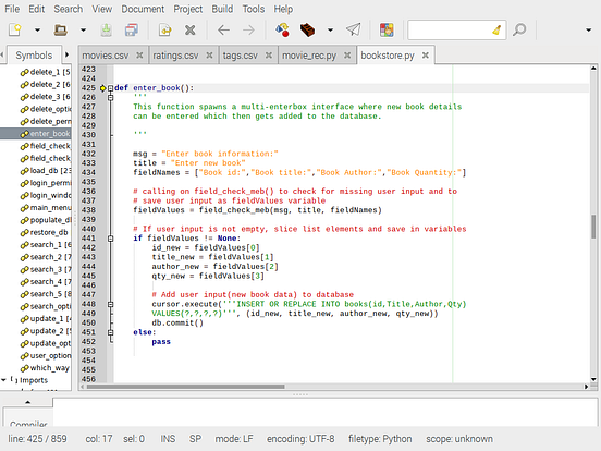 Book Management System with Python & SQLite3 | by JC | Analytics Vidhya ...