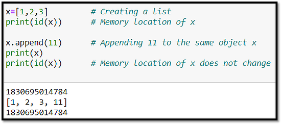 Mutability in Python. Always walk through life as if you have… | by ...
