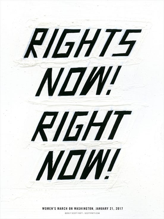 Protest Poster Art Round Up. Download, Print and Share | by Arianna ...