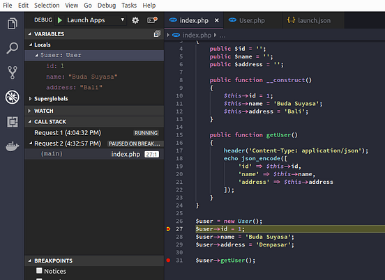 PHP Debugging Dengan XDebug & Visual Studio Code | by Buda Suyasa | HookiGroup | Medium