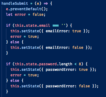 Validating Forms in Semantic UI React | by Kevin Randles | Medium