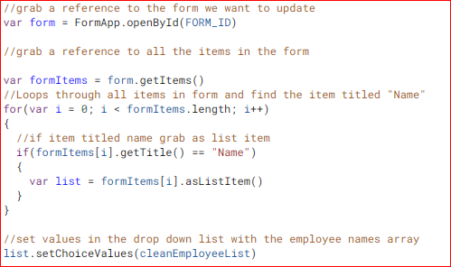 Making work easier with Apps Script: Drop Down menus in Google Forms | by Christopher Holmes ...