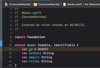 Consume Rest API in SwiftUI IOS Mobile App | by Nutan | Medium