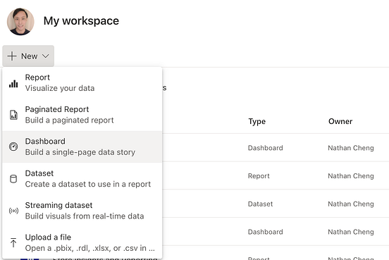 Minimum Viable Streaming Dashboard in Power BI: Part 1 | by Nathan Cheng | Towards Data Science