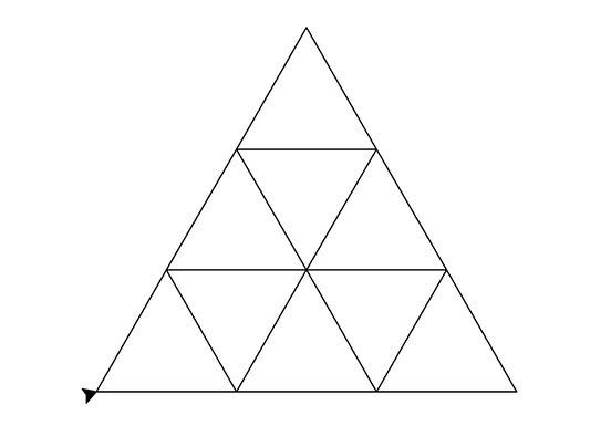 Recursion With Sierpinski’s Triangle | by Jake Shams | Medium