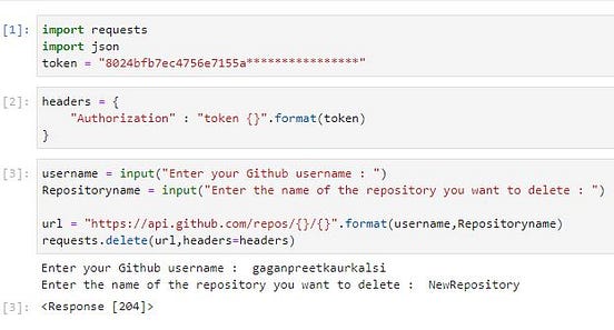 Getting Started With Github Api Rest Api V3 Using Python By