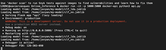 Machine Learning Prediction In Real Time Using Docker And Python Rest 2265