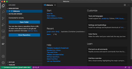 Creating your first Odoo module using Docker and Visual Studio Code | by Russell Briggs | Medium