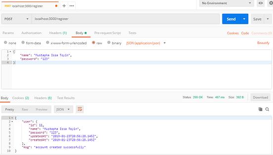 Basics of Authentication using Passport and JWT with Sequelize and ...