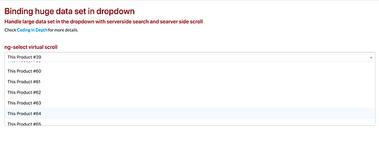 Angular Binding Dropdown With Huge Data Set By Coding In Depth Coding In Depth Medium 6294
