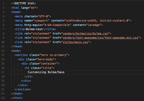 Customizing Bulma’s Sass Variables | by Matt Larson | Medium