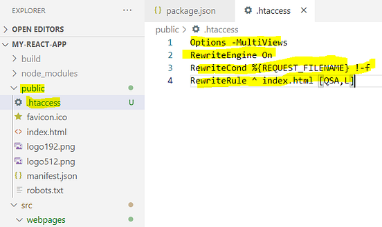 Create Simple ReactJs Application and Host in XAMPP | by Nutan | May, 2021 | Medium