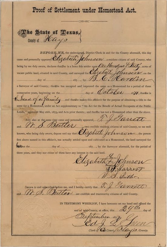 Lizzie Johnson Williams — the Cattle Queen of Texas | by Texas General ...