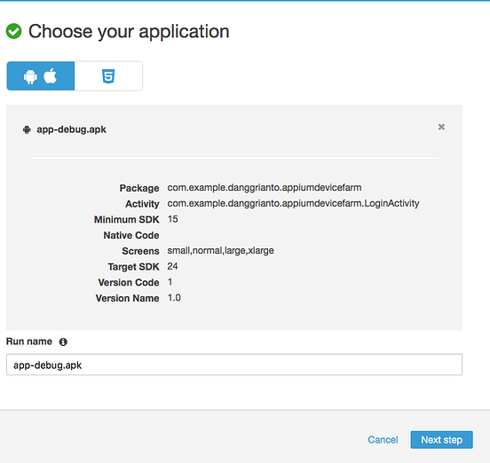 Running Automation Tests on AWS Device Farm using Appium and TestNG