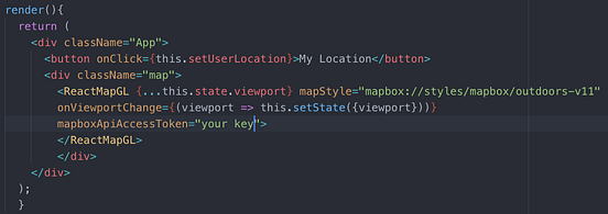 Getting Started With Mapbox GL JS: User Location With Geolocation