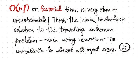 Speeding Up The Traveling Salesman Using Dynamic Programming | by ...