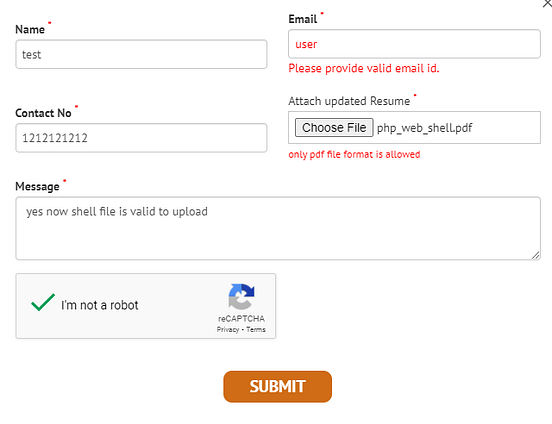 Remote Code Execution Due to Unrestricted File Upload | by Naveen J | System Weakness