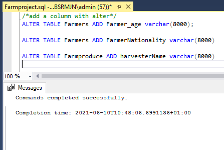 SQL PART 1: Using SQL to build a real life farm management database in ...