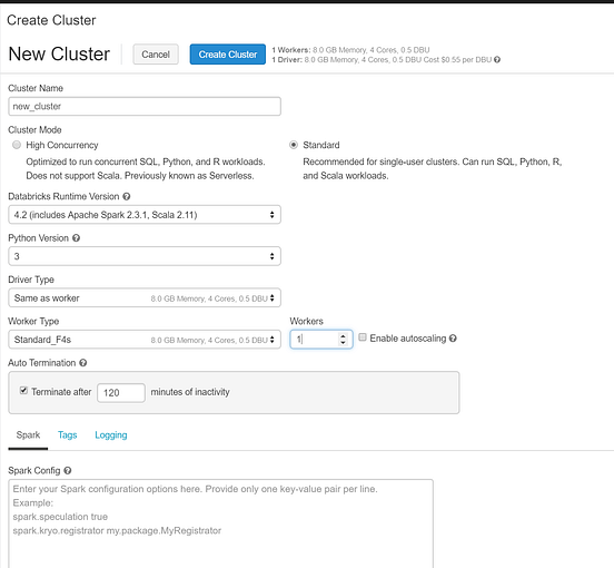 Managing and Configuring Clusters within Azure Databricks | by Will ...