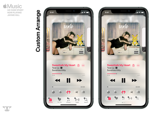 Redesigning the Apple Music app— UI/UX Case Study | by Jaymie Gill ...