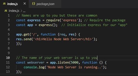 Querying SQL Server with Node.js. Adding a Node Web Server | by gravity ...