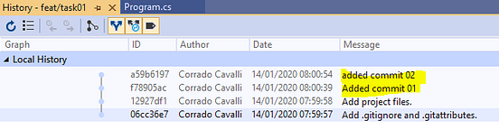 Squash commits in Visual Studio. Yes, you can do it… | by Corrado Cavalli | Corrado Cavalli | Medium