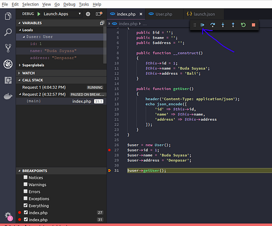 PHP Debugging Dengan XDebug & Visual Studio Code | by Buda Suyasa | HookiGroup | Medium