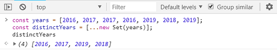 JavaScript Array Distinct(). Ever wanted to get distinct elements… | by Changhui Xu | codeburst