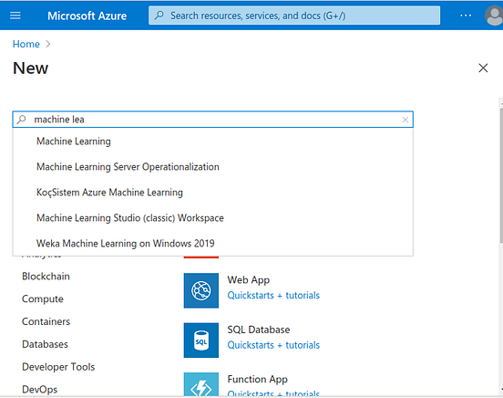 Azure Machine Learning Service Part-1: Creating Workspace | by Kalyan ...