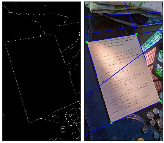 Document Scanner using OpenCV (HoughLines Approach) | by Joel Johnson ...