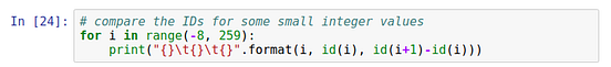 Object Identities in Python. Recently, I was preparing some training ...