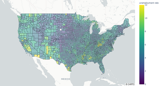 Creating Geographical Plots Using Plotly | by Himanshu Sharma | Towards ...