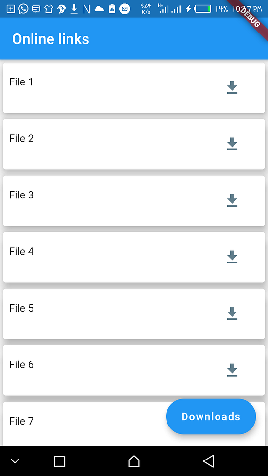 Flutter_Downloader package implementation made easier. | by Ezeagu ...
