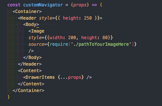 React Native: Creating a Customized Drawer Navigator | by Gini Salamat ...
