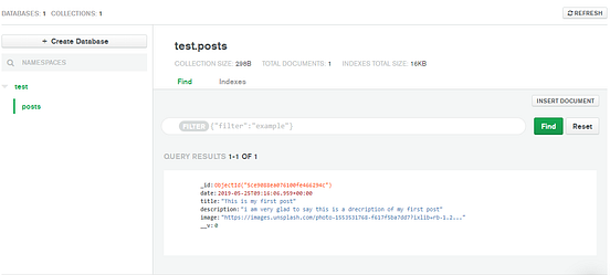 Building a Rest API using Node and MongoDB | by Codeuix | Medium