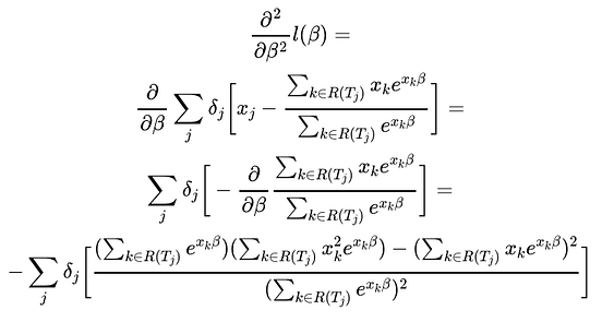 Implementing the Cox model in R. Bridging the gap between math and code ...