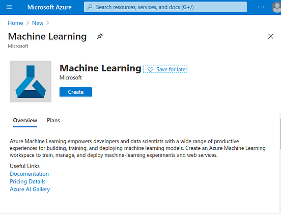 Azure Machine Learning Service Part-1: Creating Workspace | by Kalyan ...