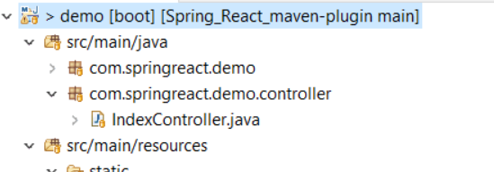 Run React And Springboot On Same Portpackage React With Spring