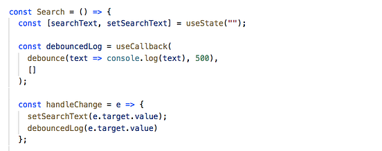 Using Debounce with React Components | by Gabe Mickey | Medium