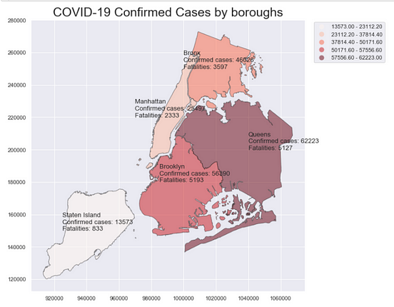 Data Visualization How To Plot A Map With Geopandas In Python By