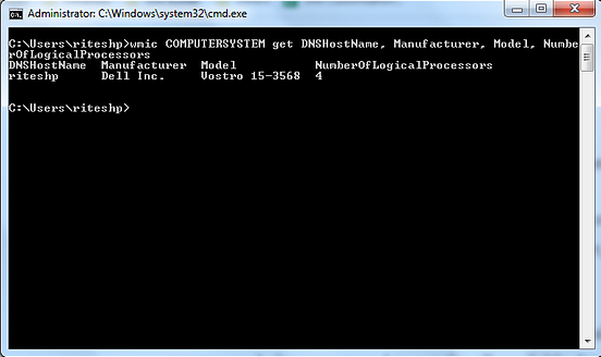 WMIC (Windows Management Interface Command) | Medium