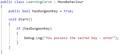 If-else Statements — Unity C#. If-else statements are the most common ...