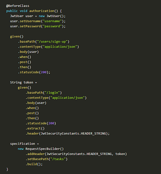 Testing Spring Boot Application Secured With Json Web