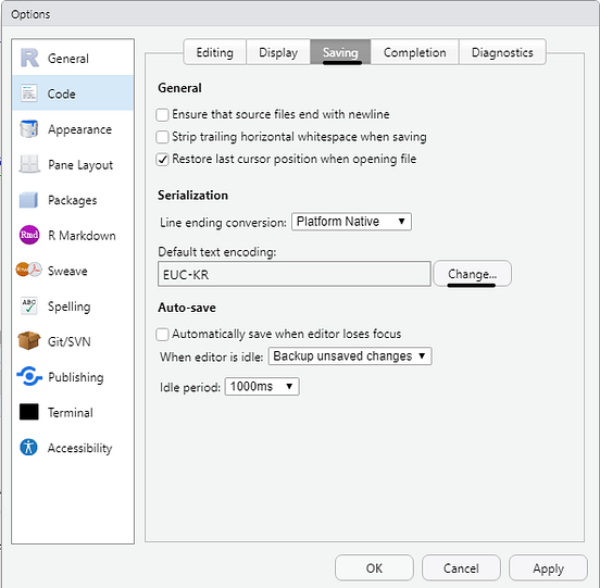 R 한글 깨짐 해결방법 총정리 Dacon 대회를 준비하면서 R로 한글이 들어간 Csv를 다룰 일이 By Chul Hyun Cho Medium