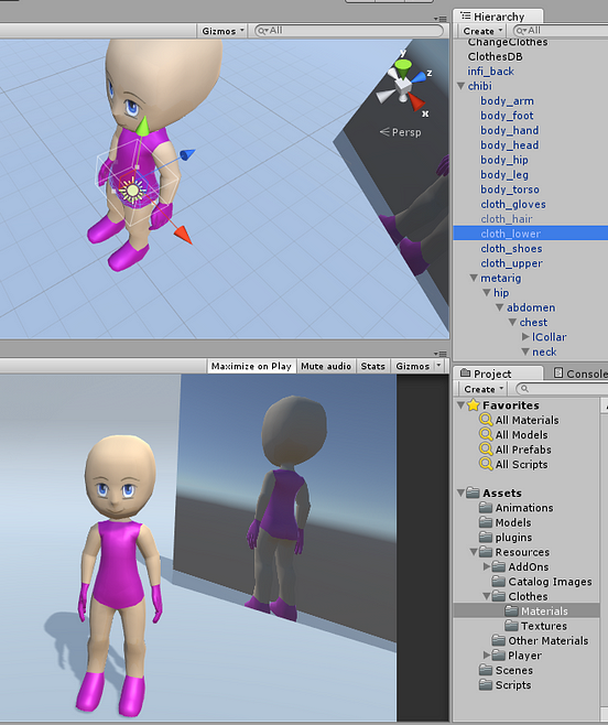 3d Character Customization In Unity By Larissa Redeker Medium