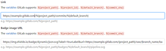 Adding Custom badges 📛 to Gitlab... | by Aafaque A. | Medium