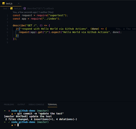 How to set up a CI/CD Pipeline for a node.js app with Github Actions | by Chathula Sampath ...