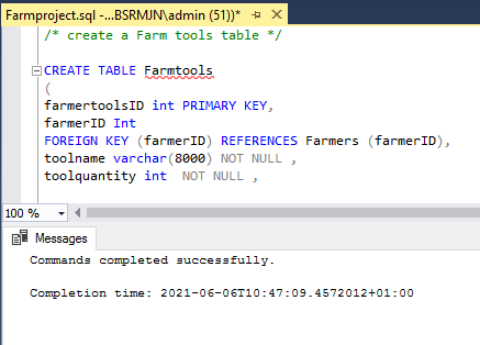 SQL PART 1: Using SQL to build a real life farm management database in Microsoft SQL Server ...