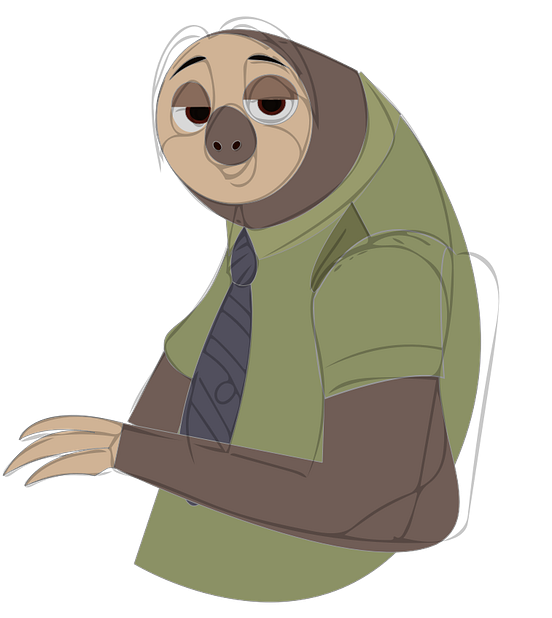 Drawing “Flash” from Zootopia with Sketch | by V | Medium