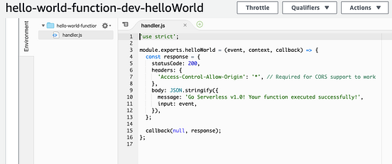Getting started with serverless functions using NodeJS and AWS | by Ashwin soni | Medium